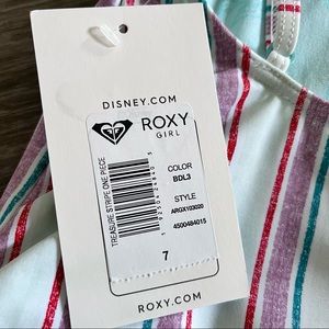 Roxy | Swim | Roxy X Disney Girls Treasure Stripe One Piece Swimsuit ...